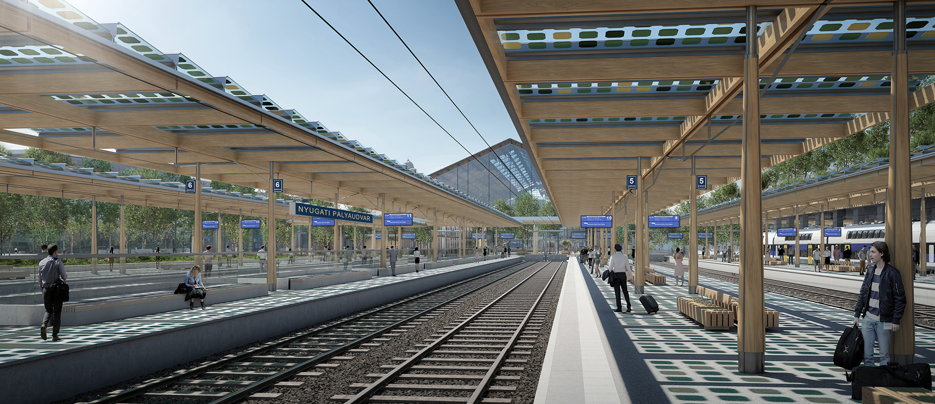 Budapest train station - AREP