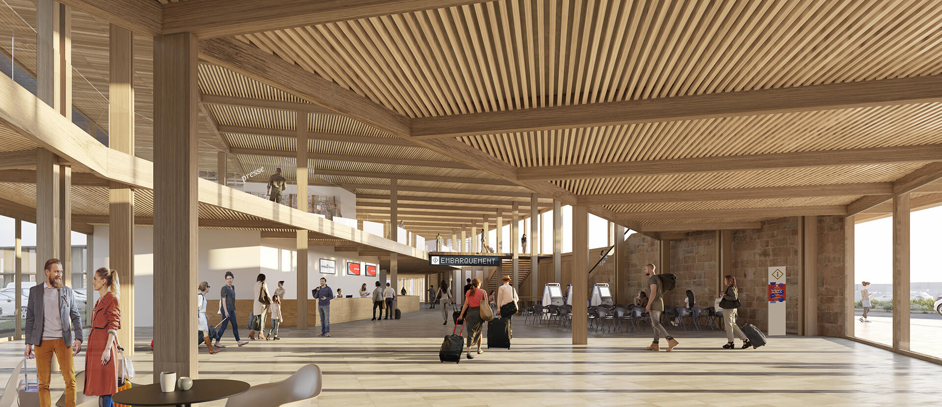 Saint-Malo ferry terminal - AREP