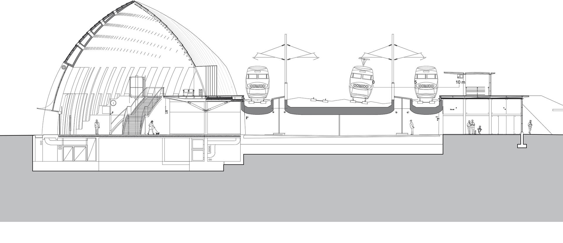 Avignon high-speed train station - AREP