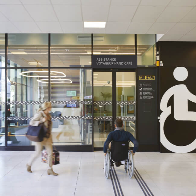 Accueil PSH Paris Gare de lyon - AREP